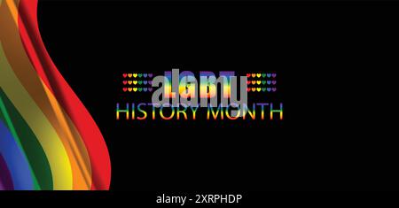 Honoring LGBT The Significance of LGBT History Month Stock Vector Image ...