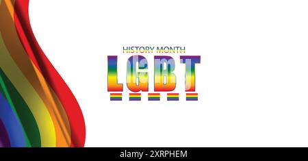 Honoring LGBT The Significance of LGBT History Month Stock Vector Image ...