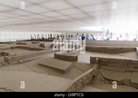 Remains of Station Z execution site, execution trenches and gas chamber ...