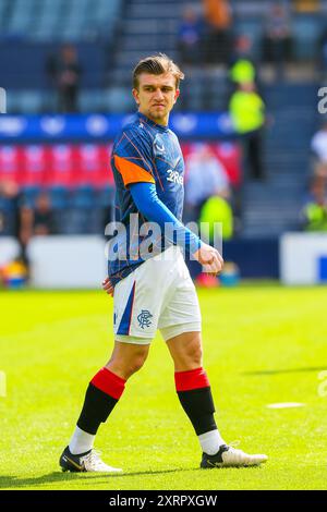 Rangers' Ridvan Yilmaz during a training session at the Rangers ...