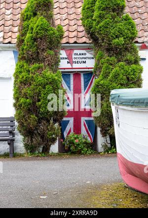 German Occupation Museum, Guernsey, Channel Islands Stock Photo - Alamy