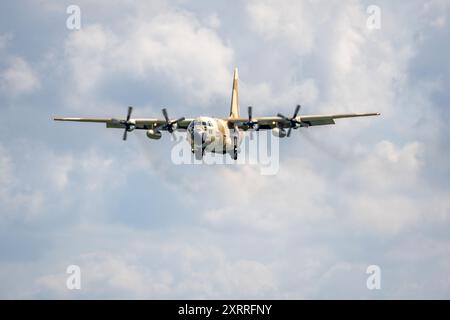CN-AOG, a Lockheed C-130H Hercules operated by the Royal Moroccan Air ...