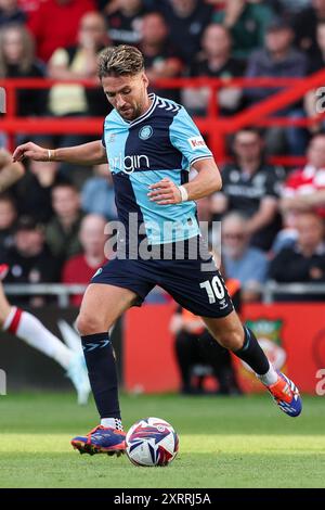 Wycombe Wanderers' Luke Leahy during the Sky Bet League One match at ...