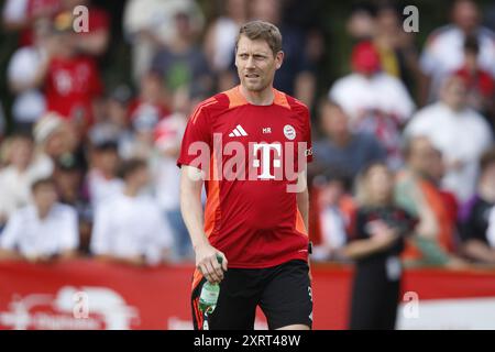 JULICH - Michael Rechner goalkeeper coach during the friendly match between 1.FC Duren and FC ...