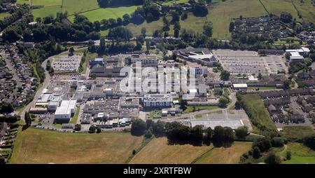 aerial view of Airedale General Hospital Stock Photo - Alamy