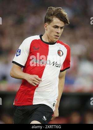 Rotterdam - Leo Sauer of Feyenoord during a friendly match in ...