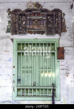Old Colonial Window, George Town, Penang, Malaysia Stock Photo - Alamy