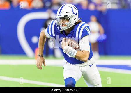 Indianapolis Colts quarterback Jason Bean (12) throws during practice ...