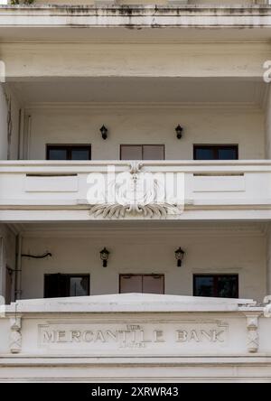 Mercantile Bank heritage building in the British colonial-era ...