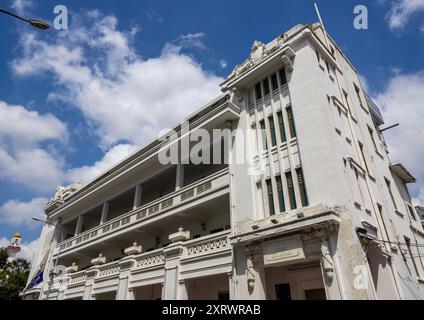 Mercantile Bank heritage building in the British colonial-era ...