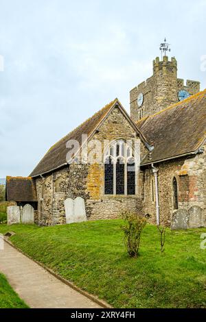 All Saints Church, High Street, Wouldham, Kent Stock Photo - Alamy