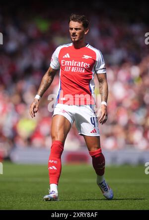 Ben White of Arsenal during the Pre-season friendly match Arsenal vs ...