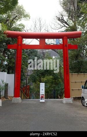 Hie Shrine, Tokyo, Japan. Old Edo religious place Stock Photo - Alamy