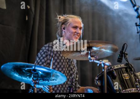 The band Ernst live on stage Bad Goisern Kunstmue Oberösterreich ...