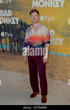 LOS ANGELES - AUG 12: Alex Moffat, Caroline Kingsley at the Bad Monkey ...
