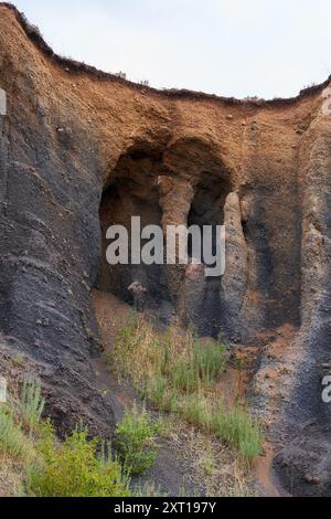 Landscape from an extinct volcano, which has been inactive from ...