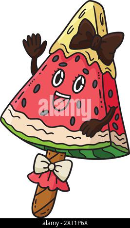 Double Scoop Ice Cream Cartoon Colored Clipart Stock Vector Image & Art ...