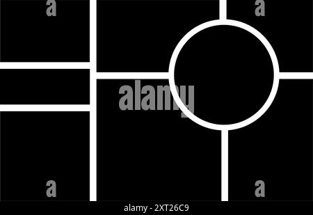 Template composition grid for photos. Realistic collage. Mood board or ...