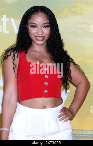LOS ANGELES - AUG 12: Kadianne Whyte at the Bad Monkey Apple TV+ Series ...