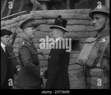 Viscount John Gort, Chief of the British Imperial General Staff, left ...