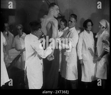 Doctors Checking the Physique of Primo Carnera, 1930s. From "Time To ...