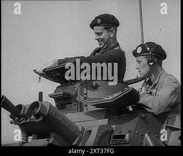 Churchill Tanks on Manoeuvres in Britain, October 1942 Churchill tanks ...