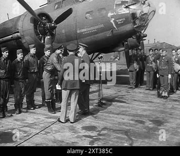 A photograph of a group of aviation officers from the China Flying ...