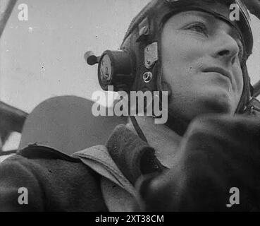 Two RAF Bomber Pilots, 1942. Second World War. 'The Royal Air Force ...