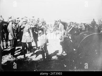 German Crown Prince at Manoeuvres, Photograph shows Frederick William ...