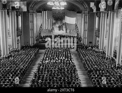 This image shows the Great Hall of the Library of Congress (LoC) from ...