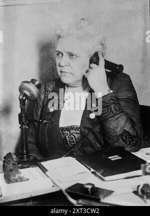 Mary Garret Hay, between c1915 and c1920. (Colorised black and white ...
