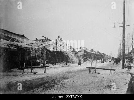 Mukden in winter, Photograph shows Muken (now Shenyang),China., between ...