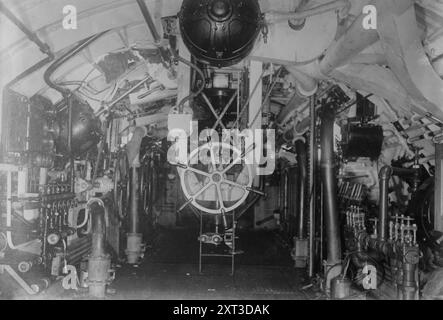 U.S. Submarine - amidships, looking forward Stock Photo - Alamy