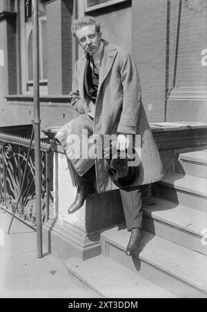 Leopold Stokowski. Portrait of the British conductor, Leopold Anthony ...