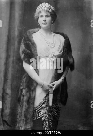 Queen Ena (1887-1969) of Spain. Formerly Princess Ena of Battenberg ...