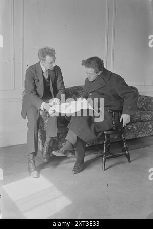 Leopold Stokowski. Portrait of the British conductor, Leopold Anthony ...