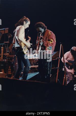 Miles Davis performing on North Sea Jazz festival in The Hague. 1985 ...