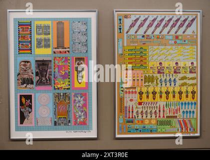 Screenprint and lithograph by Eduardo Paolozzi Stock Photo - Alamy