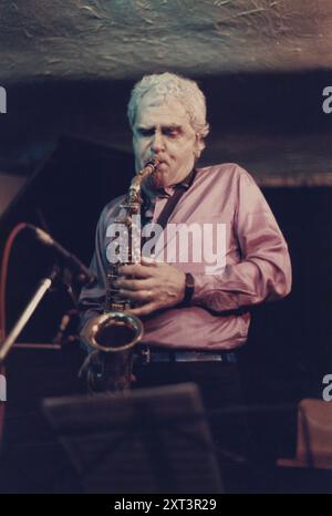Charlie Mariano, Bass Clef, London, 1988 Stock Photo - Alamy
