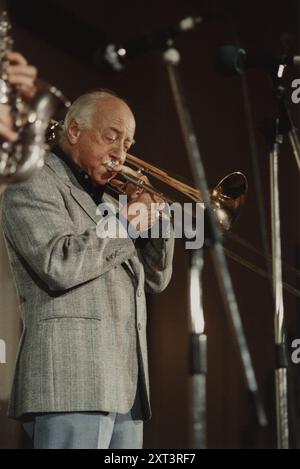 GEORGE CHISHOLM - British trombone player and comedian (1915-1997 Stock ...