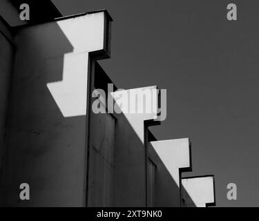 Abstract Face of Rooftop: Exploring Light, Shadow, Pattern, and Texture ...