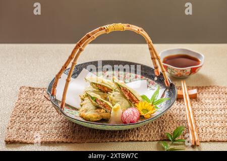 kisu,Japanese whiting-Sillago japonica fish tempura Stock Photo - Alamy