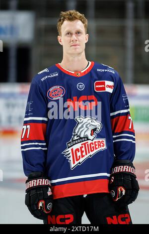 Nuremberg, Germany. 08th Aug, 2024. Ice hockey: DEL, Nuremberg Ice ...