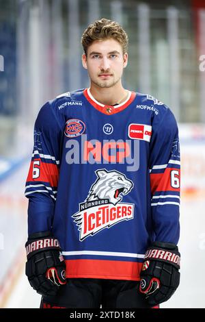 Nuremberg, Germany. 08th Aug, 2024. Ice hockey: DEL, Nuremberg Ice ...