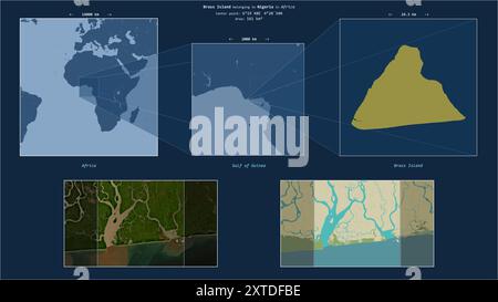 Brass Island in the Gulf of Guinea, belonging to Nigeria, described and ...