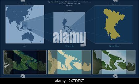 Cagraray Island in the Philippine Sea, belonging to Philippines ...