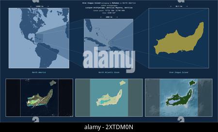 Gran Inagua Island in the North Atlantic Ocean, belonging to Bahamas ...