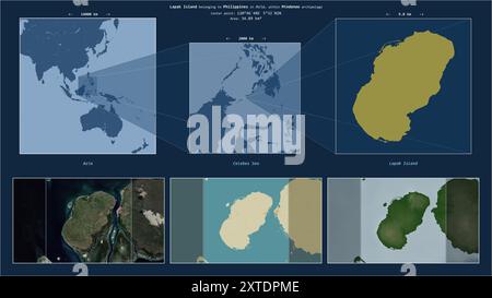 Lapak Island in the Celebes Sea, belonging to Philippines, described ...