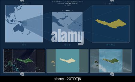 Misima Island in the Solomon Sea, belonging to Papua New Guinea ...