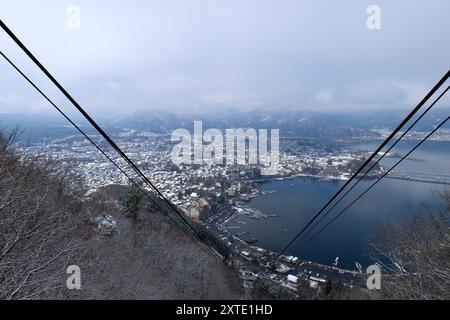 Panoramic Ropeway at Lake Kanazawa, Japan Stock Photo - Alamy